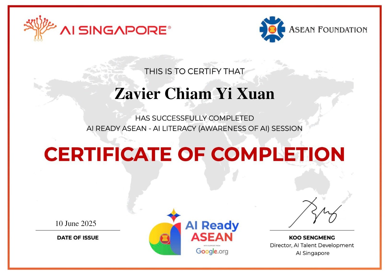 Certificate Verification – e-Certificates by AI Talent Development